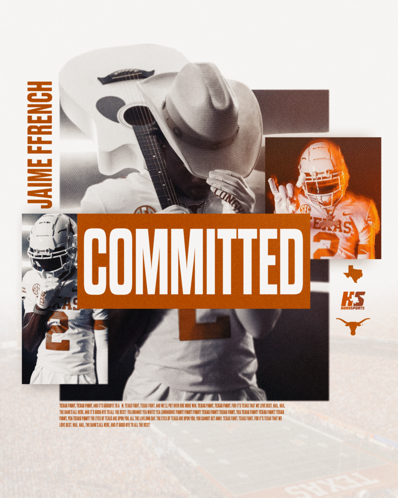 5-Star Wide Receiver Jaime Ffrench Commits to the Longhorns - HornSports