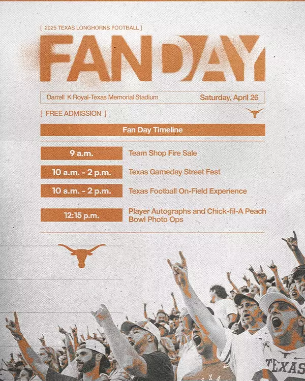 Football Fan Day slated for Saturday, April 26th at DKR-TMS - HornSports